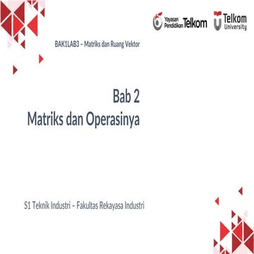 Bab 2 - Matriks-NPD-NPD.pdffqivibqibvibqibviubd | PDF