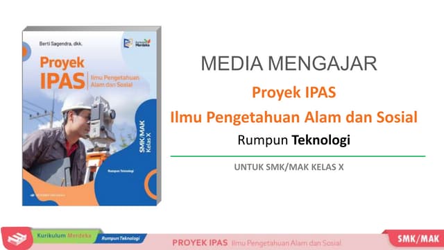 Bab 2 - Zat dan Perubahannya Projek IPAS Kelas X SMK | PPTX