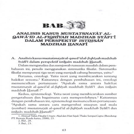 Istihsan dalam madhhab Hanafi | PDF