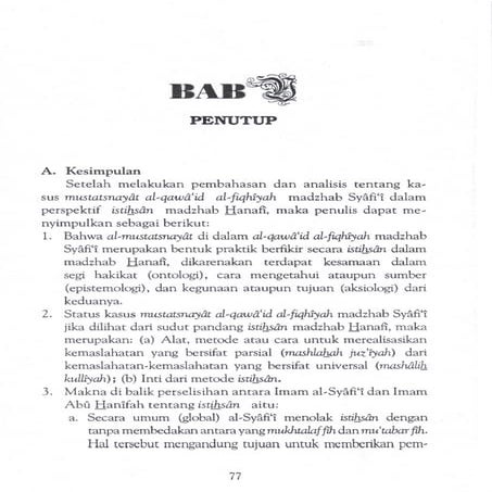 Istihsan dalam madhhab Hanafi | PDF