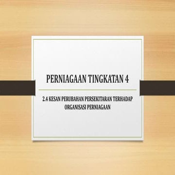 PERNIAGAAN TING4 | PPTX
