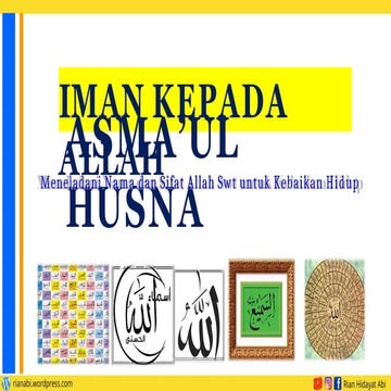 bab_2_iman kepada Allah_4_asmaul-husna_ al-alim_al-khabir_as-sami_al ...