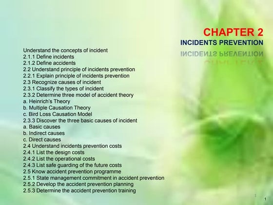 Safety Is No Accident Powerpoint | PPT