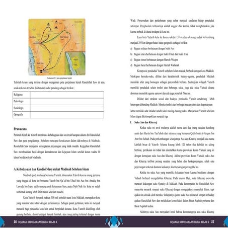 peradaban islam pada masa rasulullah periode madinah | PDF