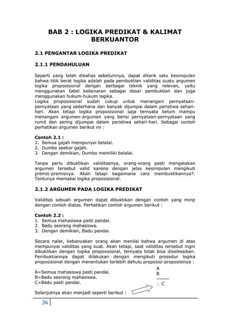 Proposisi Logika Informatika | PDF