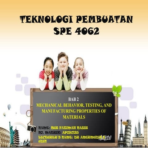 Bab 2 mechanical behavior | PPT