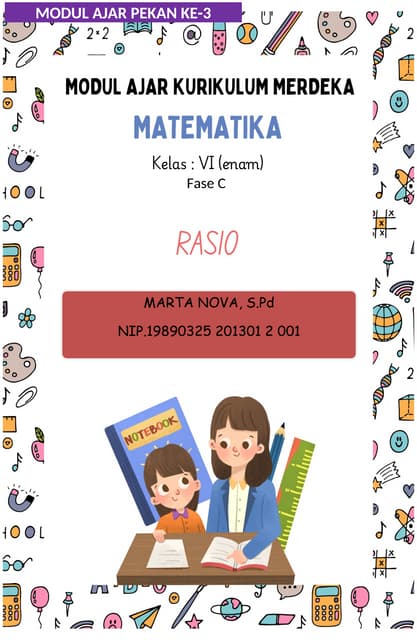 Rasio atau Perbandingan, Matematika kelas 6 SD | PDF