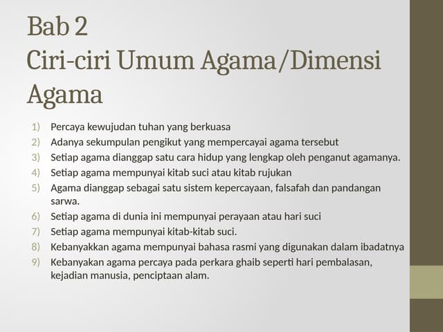 Kelas aliran agama selangor | PDF