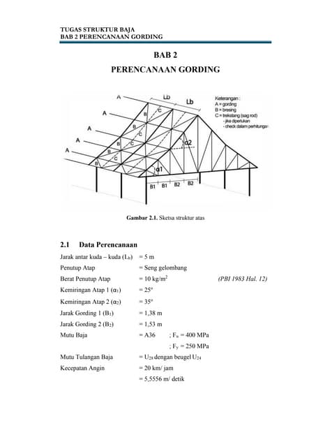 PERHITUNGAN TULANGAN LONGITUDINAL BALOK BETON BERTULANG RANGKAP | PDF ...