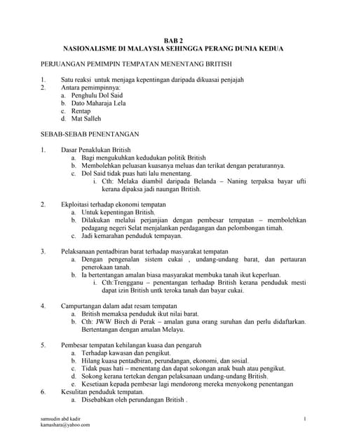 Tokoh merdeka | DOCX