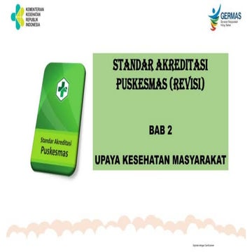 BAB 2 UKM (1) akreditasi puskesmas paripurna | PDF