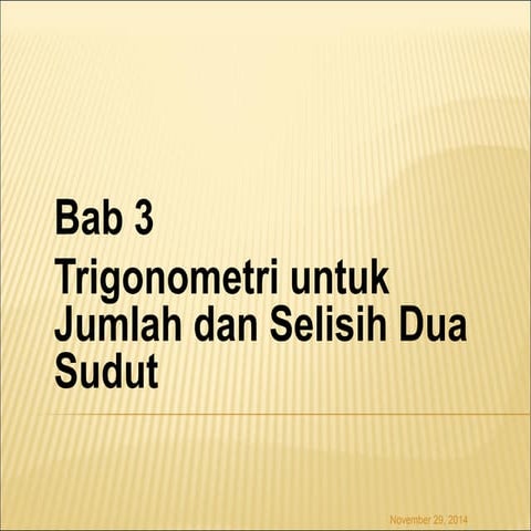 Bab 3 | PPT