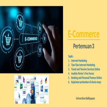 Bab 3 - Internet Marketing || Tipe-Tipe Internet Marketing || Travel ...