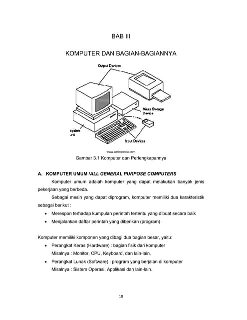 Perangkat Keras dan Perangkat Lunak Komputer | PPT
