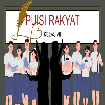 Bab 3-Puisi Rakyat materi SMP kelas VII.pptx