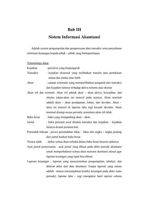 Siklus akuntansi perusahaan jasa p pt. | PPTX