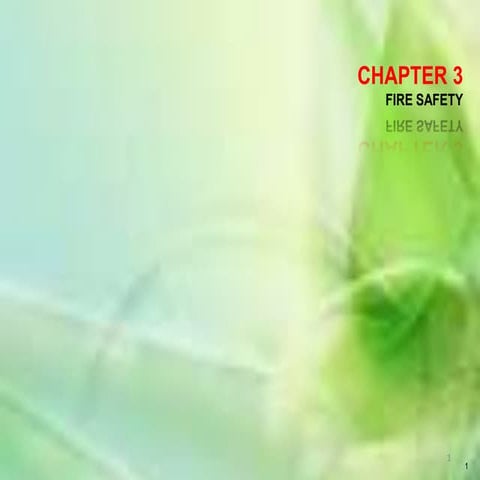 Bab 3 fire safety | PPTX