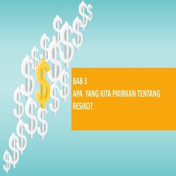 Bab 3 manajemen risiko | PPTX