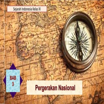 Bab 3 pergerakan nasional | PPTX
