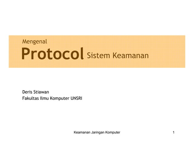 Bab3 Protocol Secured Ppt