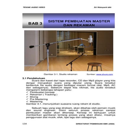 Bab 3 sistem pembuatan master | PDF