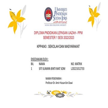 Bab 3 Teori Kajian Masyarakat Pptx