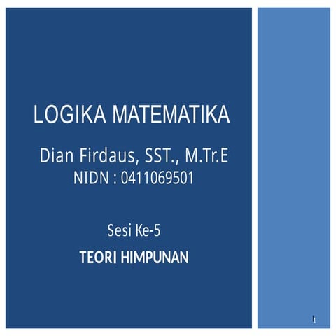 BAB_4_HIMPUNAN logika matematika dan logmat | PPTX