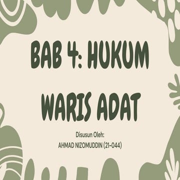 BAB 4 Hukum Waris Adat-AHMAD NIZOMUDDIN.pdf