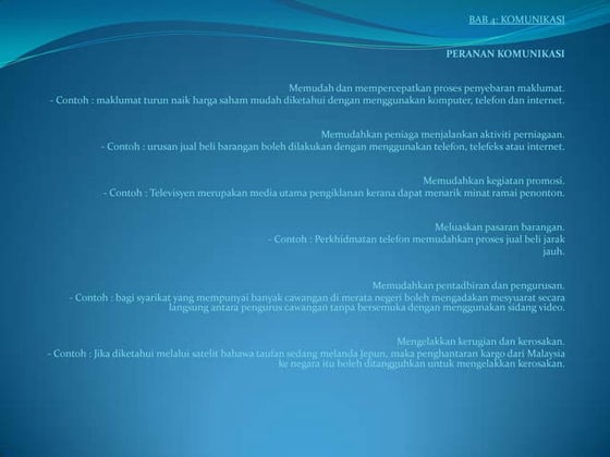 Bab 4 komunikasi | PPT