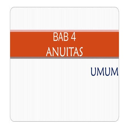 Anuitas Biasa (Matematika Keuangan) | PDF