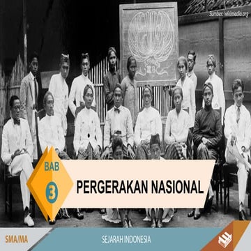 PPT ORGANISASI PERGERAKAN NASIONAL KEBANGSAAN INDONESIA | PPTX