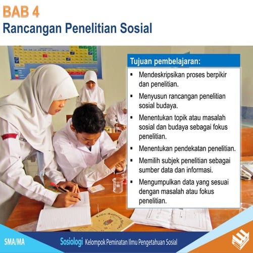 Bab 4 rancangan penelitian sosial | PPTX
