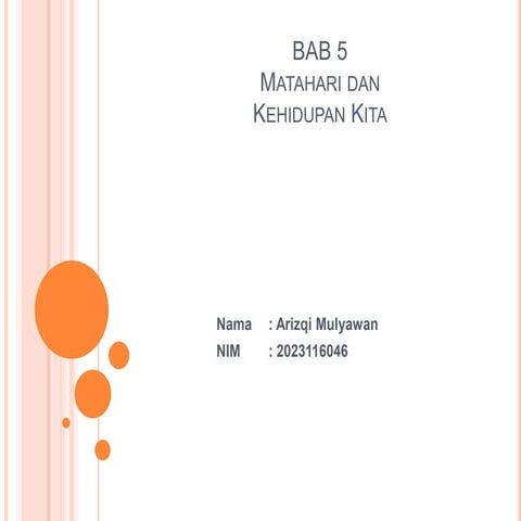 Bab 5 | PPT