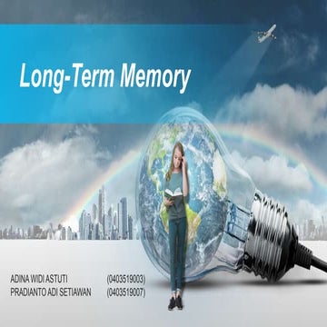 Long-Term Memory | PPTX