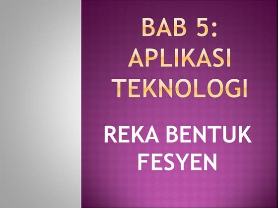 REKA BENTUK LANDSKAP PENDIDIKAN SENI VISUAL TINGKATAN 3 | PPT