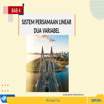 Bab 5 Sistem Persamaan Linear Dua Variabel.pptx