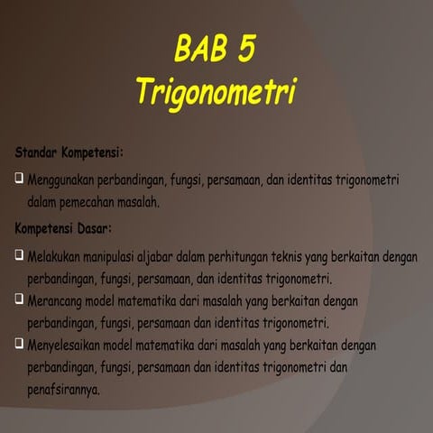 Trigonometri - KELAS X | PPT