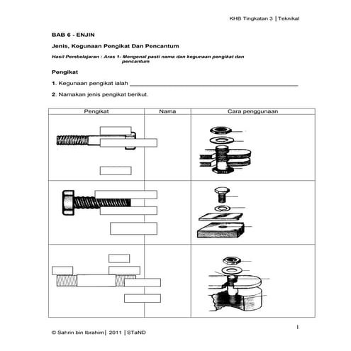 Borang projek brief | DOCX