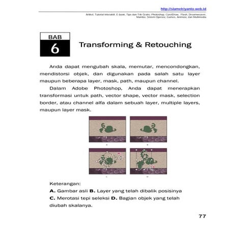 Bab6 transforming+retouching | PDF