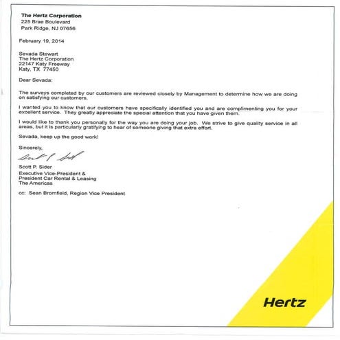 Customer Service letter | PDF