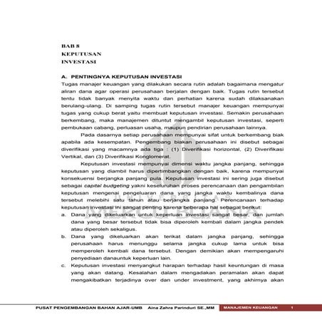 Bab 6,,,keuangan | PDF