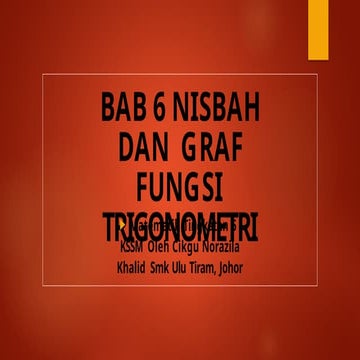 bab 6 MATHEMATICS KSSM untuk bantuan dan tatapan semua | PPTX