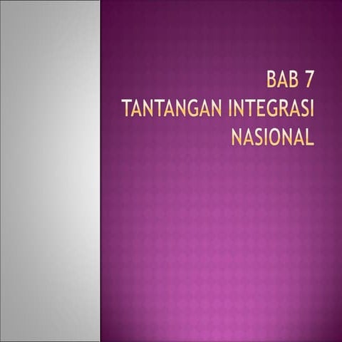 Bab 7 | PPT