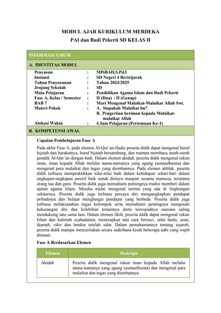4. Modul Ajar PAI Kelas 2 - BAB 4 (Websiteedukasi.com).pdf