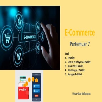 Bab 7 - E-Wallet || Sistem Pembayaran E-wallet || Jenis-Jenis E-Wallet ...