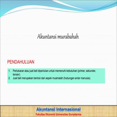 Bab_7_AKUNTANSI_MURABAHAH akuntansi syaria | PPT