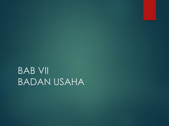 BADAN USAHA DALAM PEREKONOMIAN INDONESIA.pptx