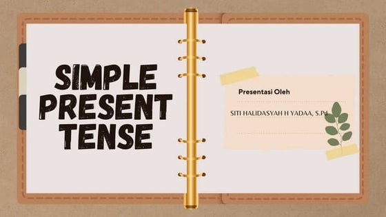 Simple Present Tense | PPT