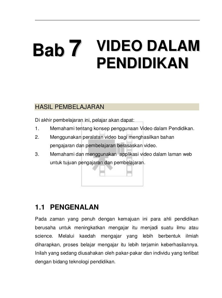 Contoh Pengenalan Video Yang Menarik - AniyahewaFischer