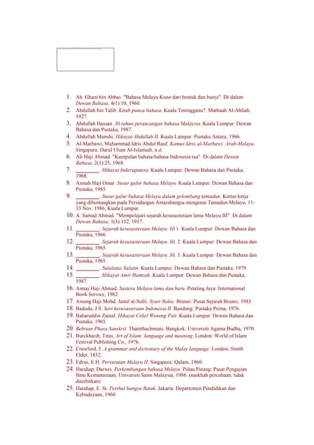 BAHASA MELAYU PRAMERDEKA | PPTX